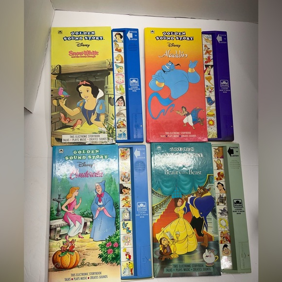 Disney | Toys | Disney Golden Sound Story Book Collection | Poshmark
